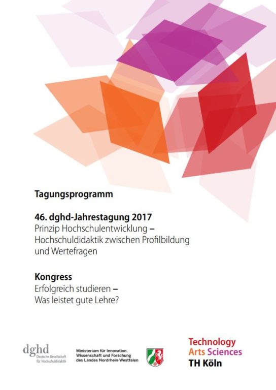 dghd-Jahrestagungen - Deutsche Gesellschaft für Hochschuldidaktik (dghd)